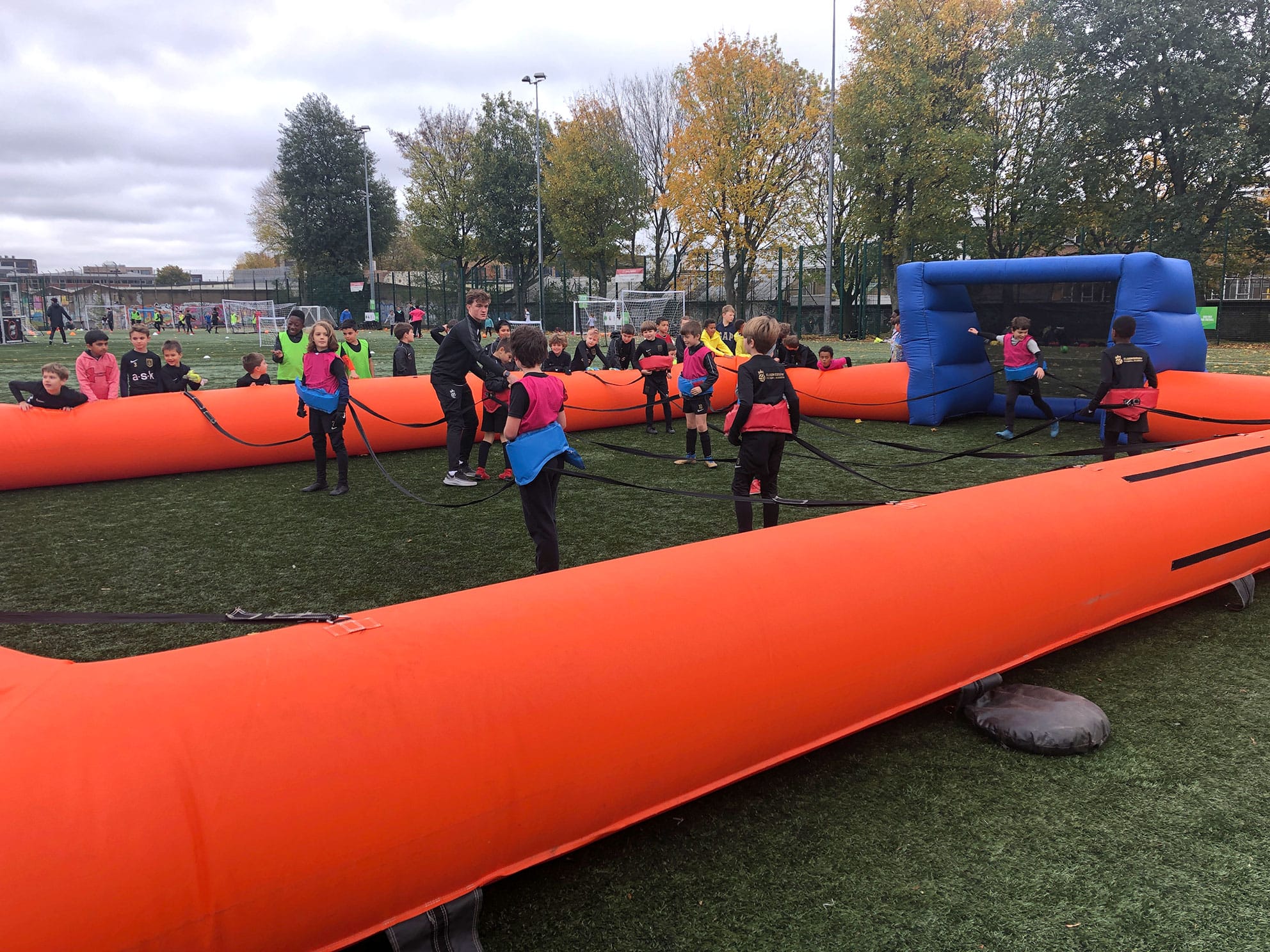 Inflatable Human Table Football - Streetwise Soccer